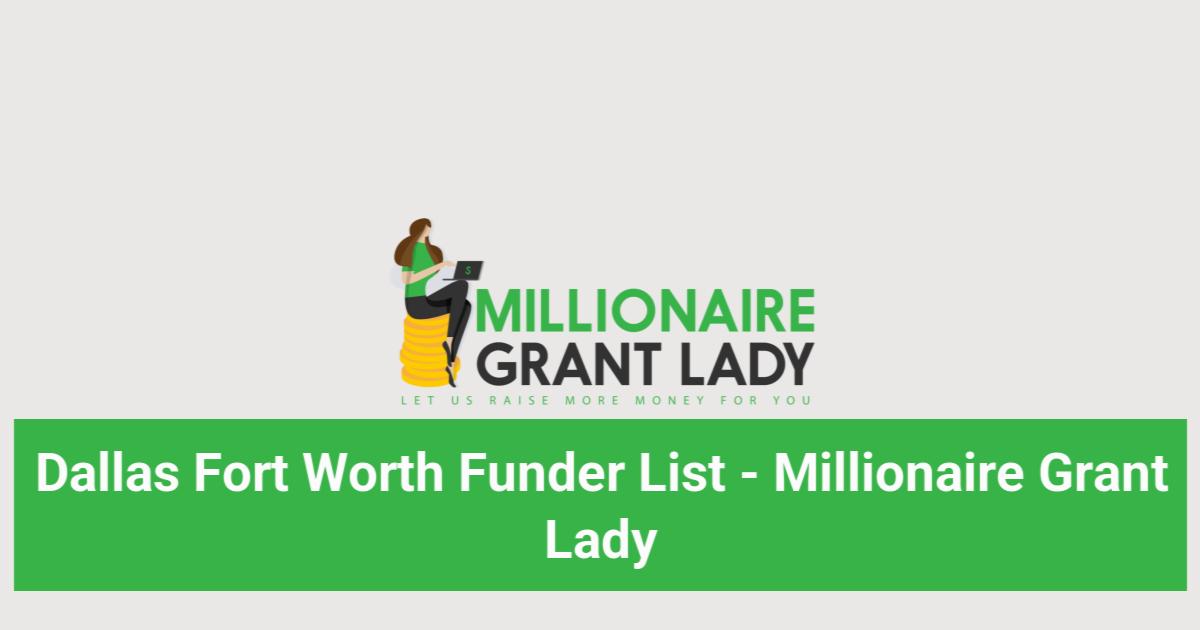 DFW Foundation Funder List: 150 Top Givers | MGL